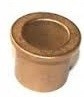 Bague à colerette - autolubrifiante en bronze frité