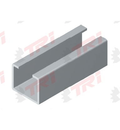 Support métallique de guide chaine simple - Type C