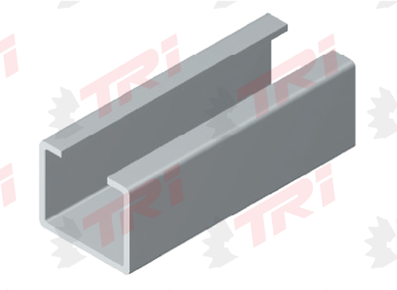 Support métallique de guide chaine simple - Type C